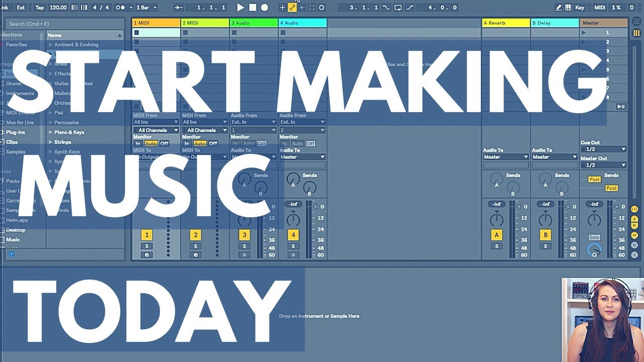 Ableton Live 10 Beginner Tutorial | Using Midi Clips