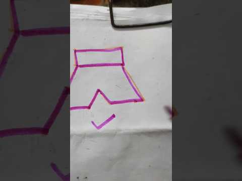 one line draws the entire shape and the line can't overlap /possible challenge # shorts