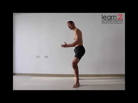 learning to sit cross legged by controlling your sitting bones