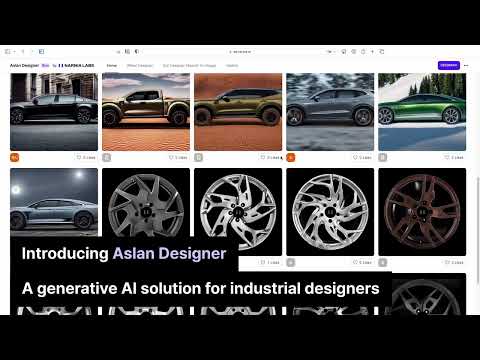 Design Vehicles and Wheels with Generative AI