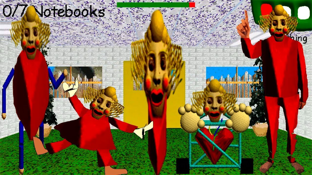 MRS. POMP MANIA | OFFICIAL Baldi Basics Kickstarted Demo