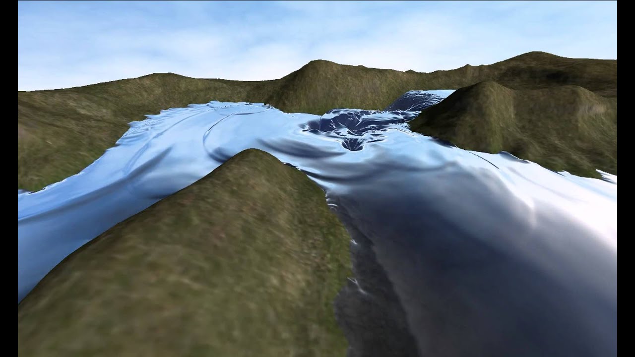 Shallow Water Simulation and Visualization on the GPU