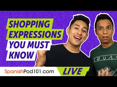 Master Shopping Mall Talk in Spanish