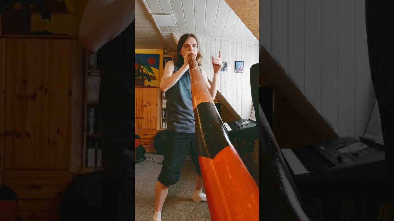 Didgeridoo playing is fun 🔥
