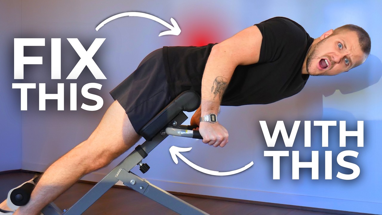 How to Do Back Extensions for Lower Back Pain (The RIGHT Way)