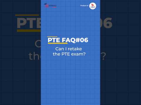 Can I retake the PTE exam? #ptetutorials #shorts #englishtest #pte #pteexam