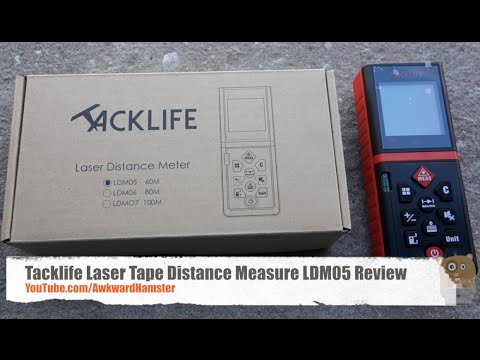 Tacklife Laser Tape Distance Measure LDM05 Review