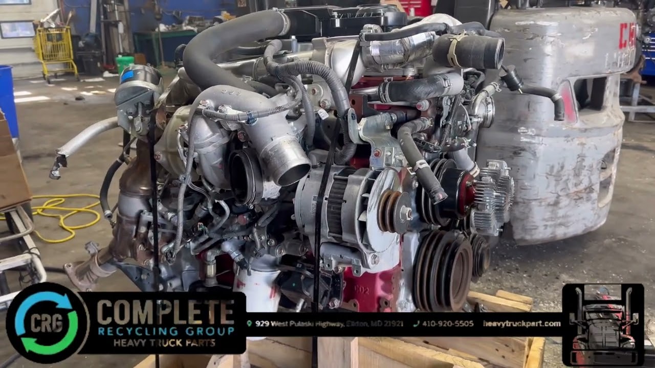 (P-50429) 2019 HINO J05E-TP ENGINE ASSEMBLY