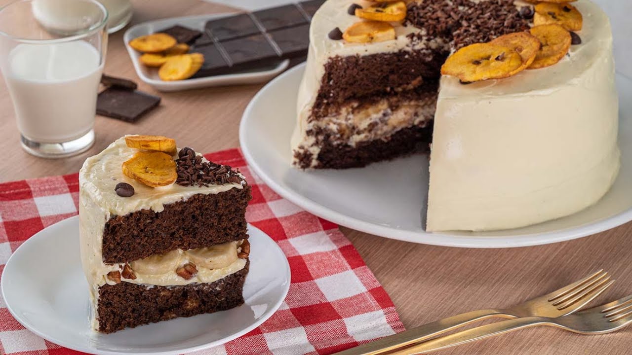 Pastel de Chocobanana | kiwilimón recetas