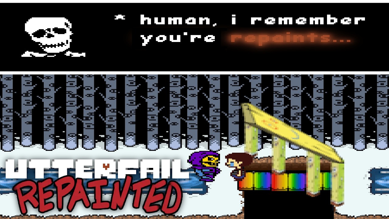 UTTERFAIL (Undertale Repainted) Stream!