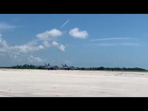 Super Hornets take off at NAS Key West (2019) 🇺🇸