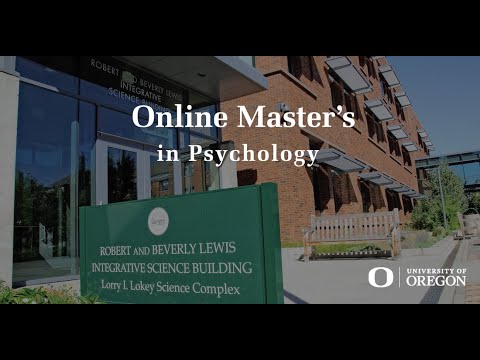 Online Master’s in Psychology | University of Oregon