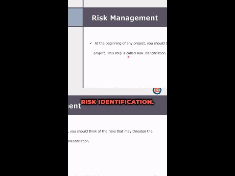 Explore strategies for risk assessment, mitigation, and maintaining project stability #shorts
