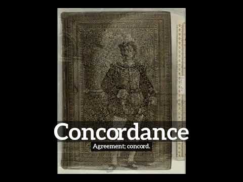 What is Concordance? | How Does Concordance Look? | How to Say Concordance in English?