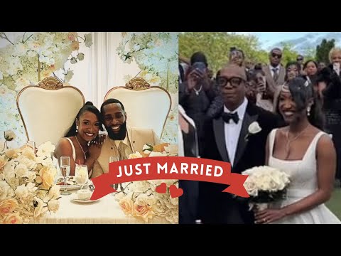 Ja Rule Walks Daughter Brittney Down the Aisle 💍 | Kenny Lattimore Serenades Her With “For You”!🥂