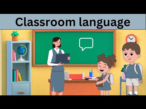 Teacher Student | Classroom Language| School Dialogue | Vocabulary for kids| Kids vocabulary