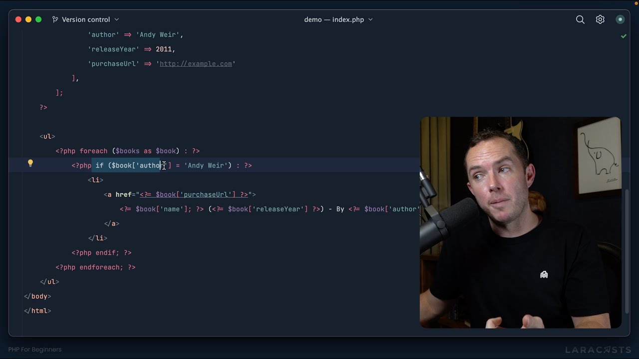 PHP For Beginners, Ep 8 - Functions and Filtering