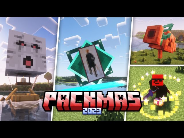 Packmas 2023 - 4 in 1 Datapack Bundle! (1.20.4) Minecraft Data Pack