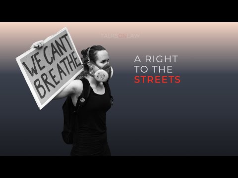 What right do protestors have to march?