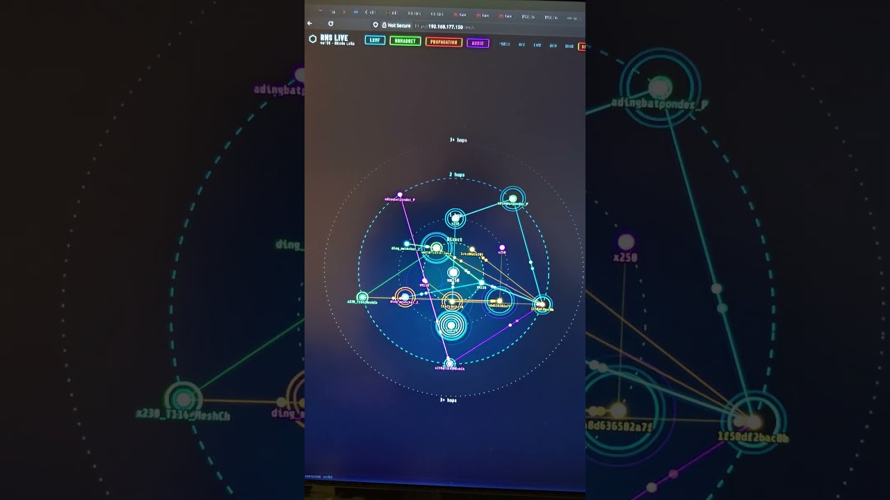 Github Release of my RNS Live Reticulum Node Map