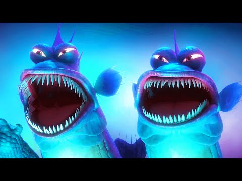 ICE AGE CONTINENTAL DRIFT Clips - "The Monsters" (2012)