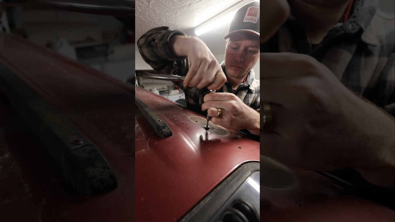Land Cruiser Roof Rack Delete #toyota #landcruiser #80series #offroad