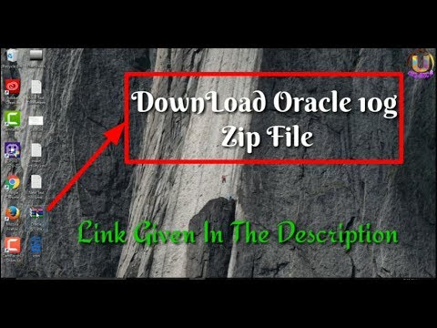 How to install oracle 10g In windows 7/8/10