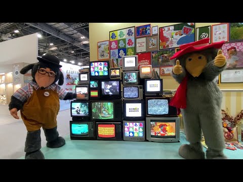 Vintage CRT TV Stack ... Retro Televisions for the Wombles!!
