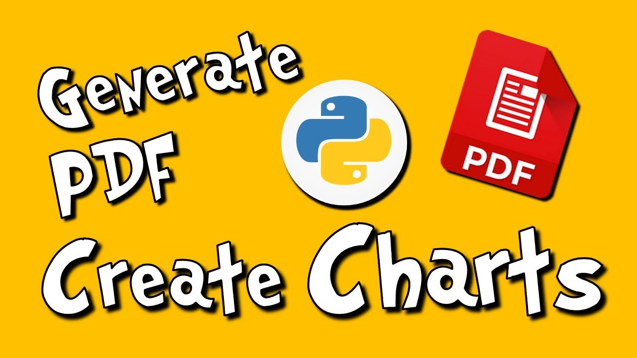 Generate PDF with Python - ReportLab - Create Charts - #4