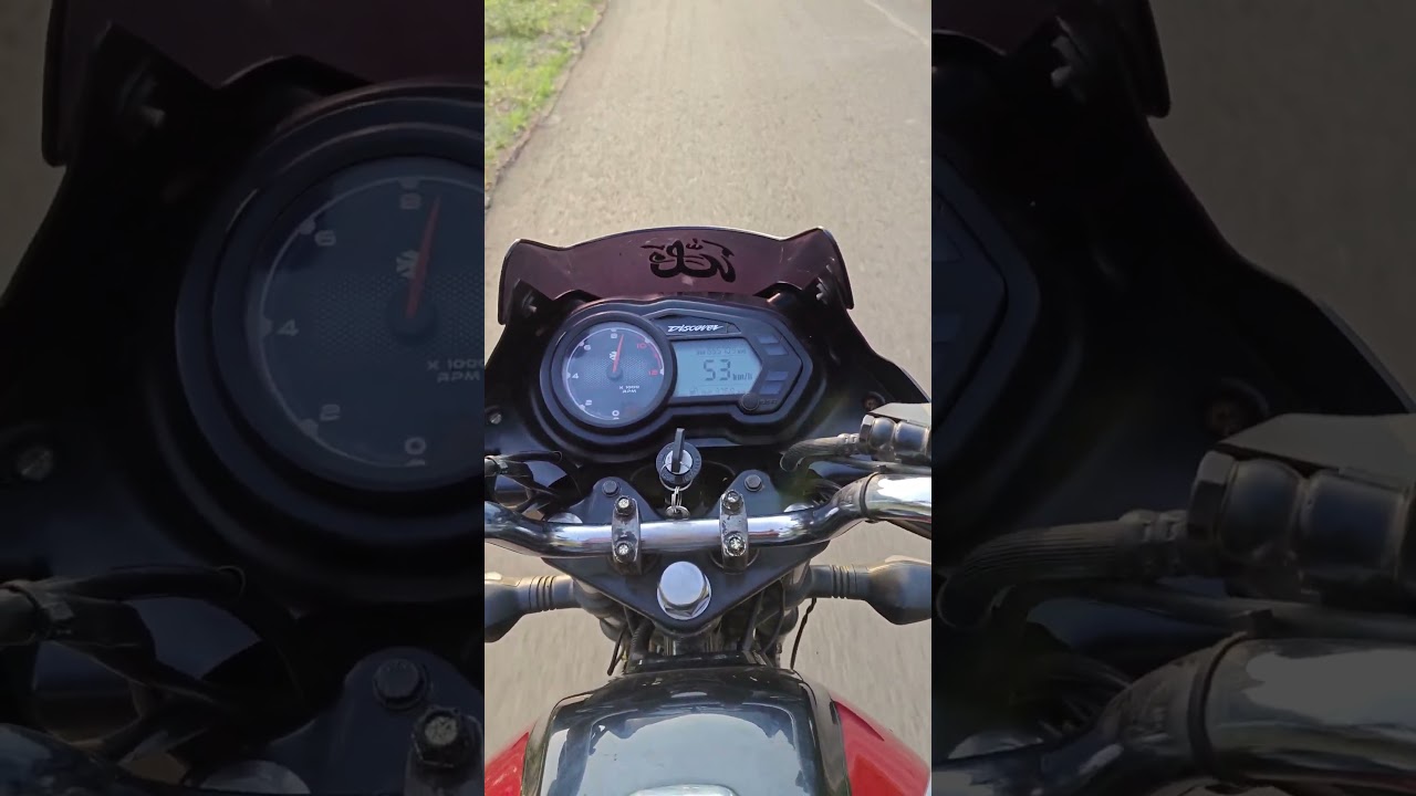 Discover bike 110 (1st & 2nd Gear speed test) #bikelover #bike #bickelover #bikevloger