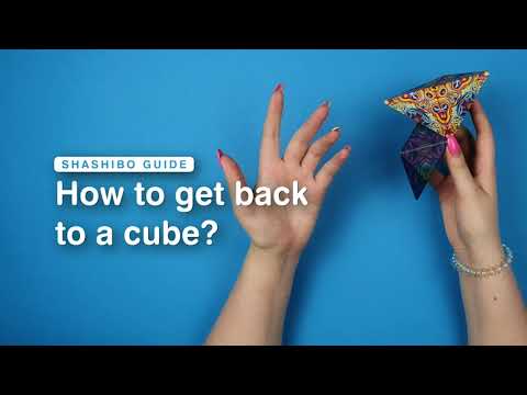 How to get Shashibo Back into a Cube Shape