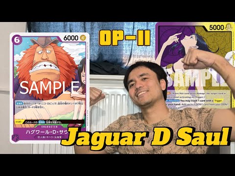 OP-11 : Yellow-Purple Nico Robin - Jaguar D Saul New Support / One Piece TCG Deck List