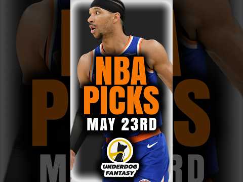 BEST Underdog NBA Picks Today (5/23/25) | Underdog Fantasy Promo Code