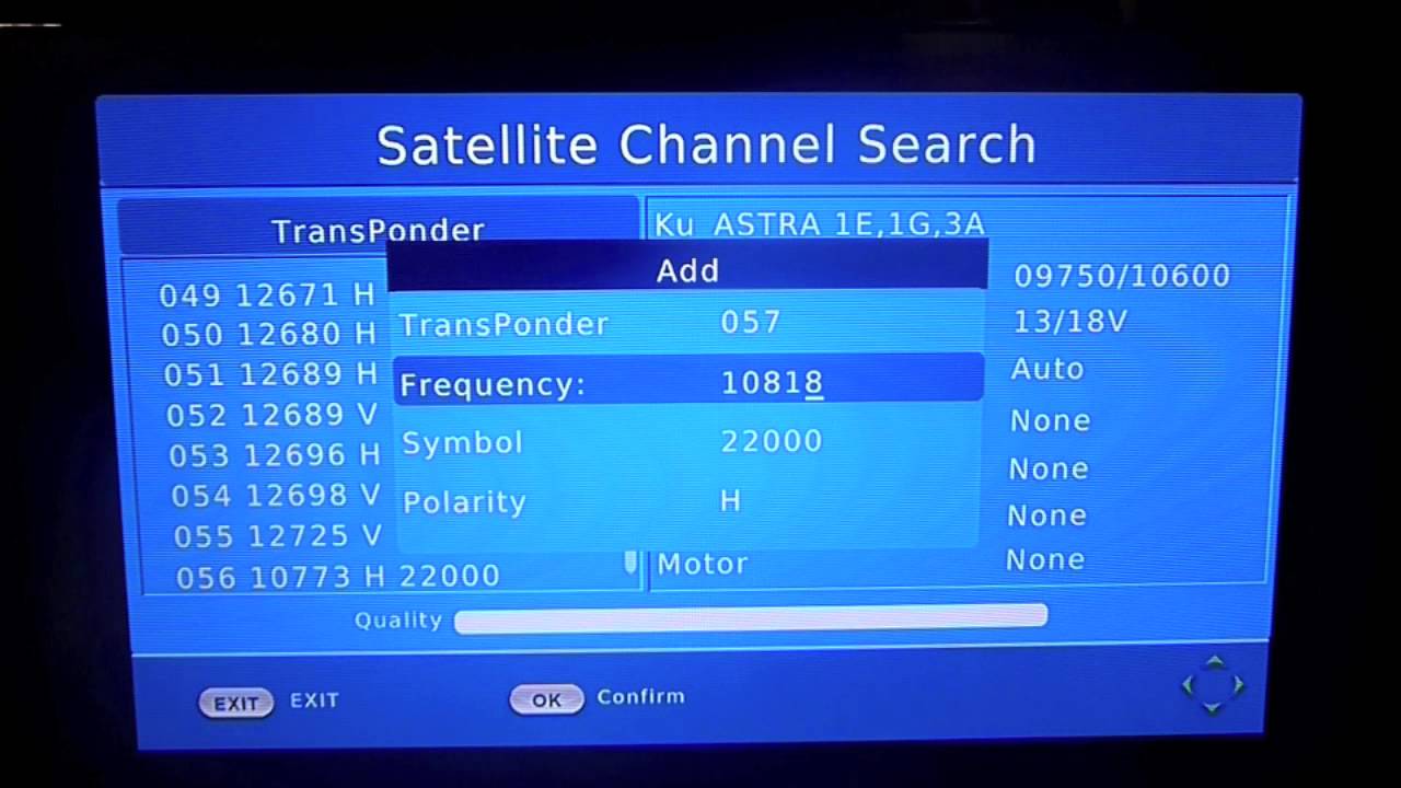 SV-400 Channel Frequency Change
