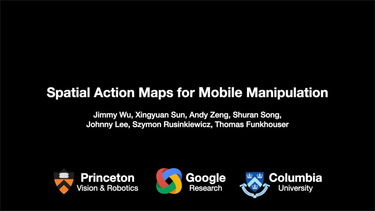 Spatial Action Maps for Mobile Manipulation