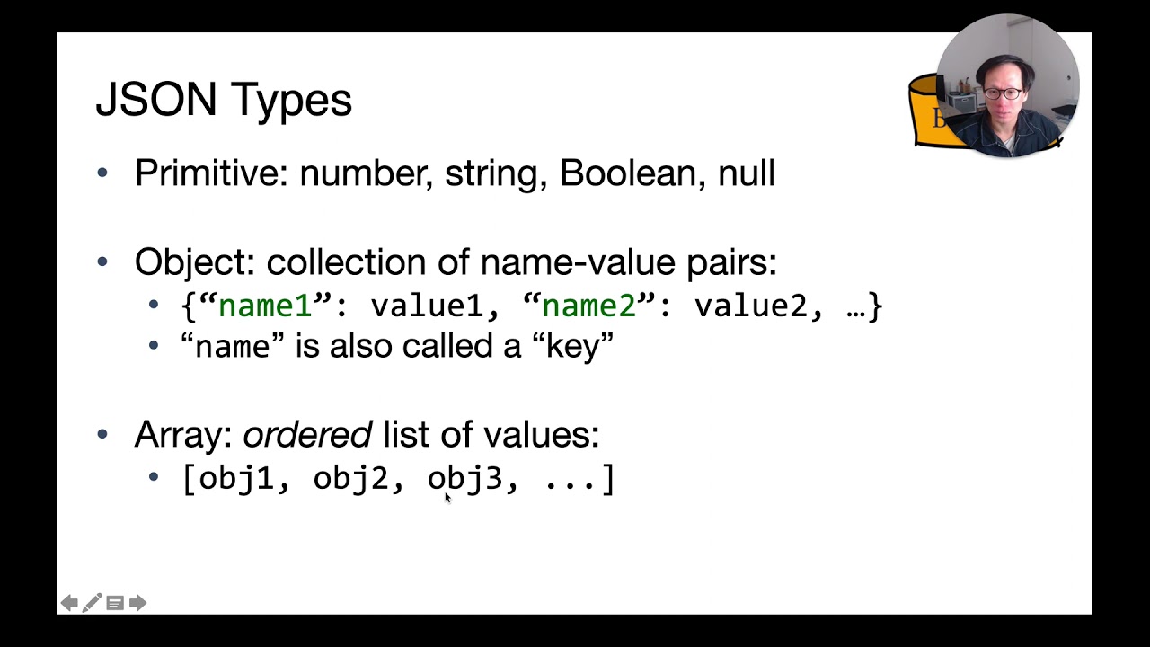 Lecture 23 Part 4 Introduction to JSON