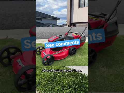 Masport 60v Battery Lawn Mower Review. #lawnmower