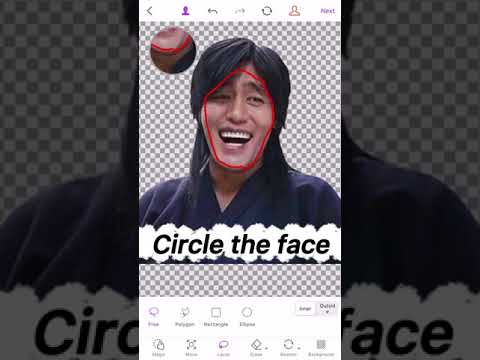 How to change faces or make emoticons