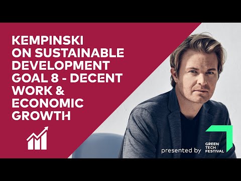 Kempinski on Sustainable Development Goal 8 "Decent work and economic growth"