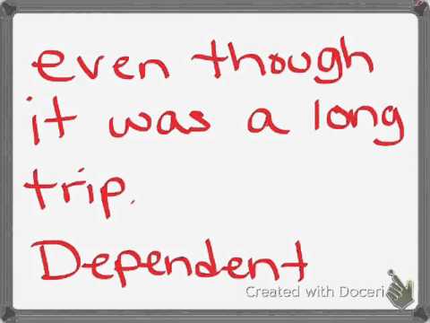 Language--5th Grade--Independent and Dependent Clauses