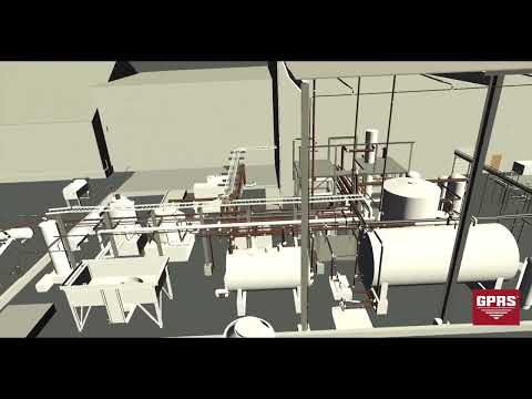 3D Model Semiconductor Facility