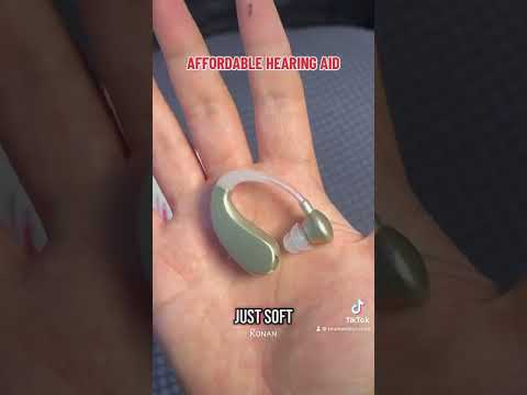 Ear-Hook Hearing Aid are ultra-comfy, rechargeable, and perfect for long listening. #hearing #tiktok