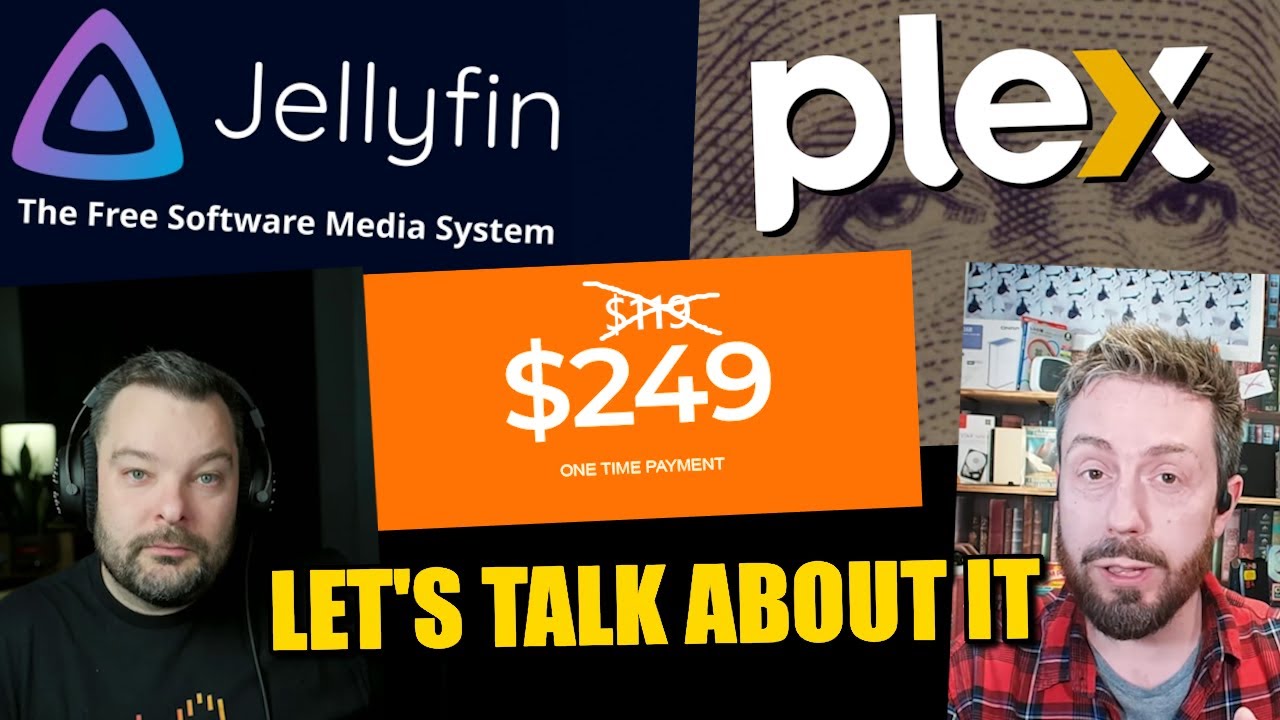 Is It Game Over for Plex? And is it Jellyfin Time? (ft. Alex @ktzsystems )