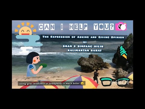 UNIT 1-Asking and Giving Opinion-XI//Can I Help You?