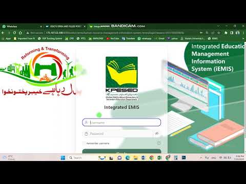 HOW TO UPLOAD STUDENTS DATA THROUGH CSV FILE IN INTEGRATED IEMIS (HRIS)