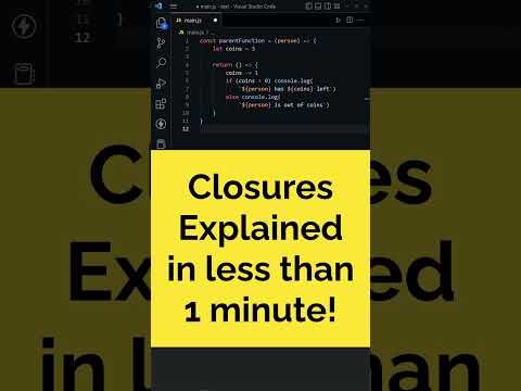 🔥 JS Closures Explained Fast!