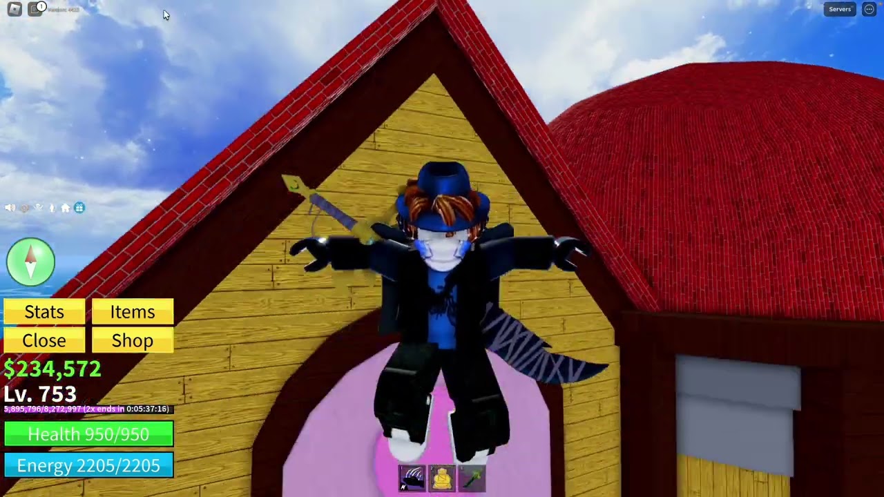 Grinding blox fruits again part 1