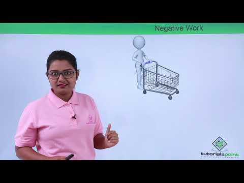 Class 9th – Positive Negative and Zero Work | Work and Energy | Tutorials Point