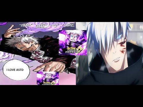 Mysterious X (5 , 6 star) (Gojo Satoru) showcase Roblox : All Star Tower Defense