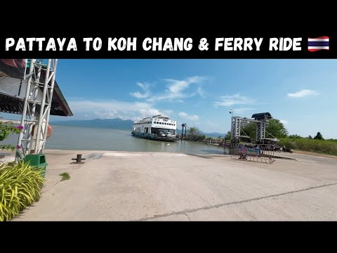 Pattaya to Koh Chang Journey by Minibus #KohChang #Pattaya #thailand